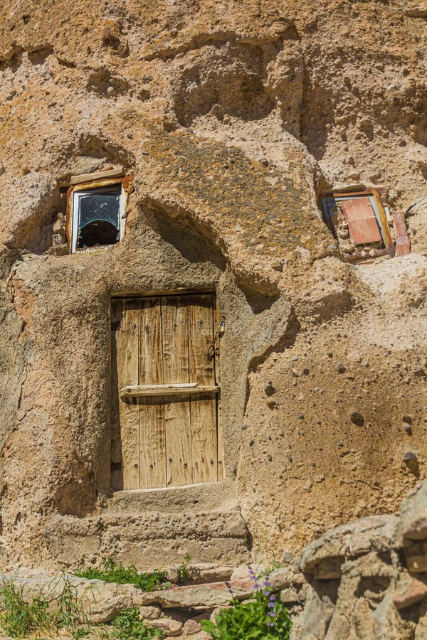 Cave Dwelling in Kandovan Village, Ir Stock Image - Image of formation ...