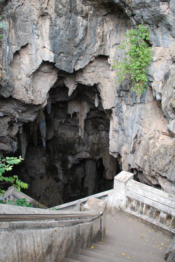 Cave Entrance stock image. Image of cave, tree, nature - 13341615