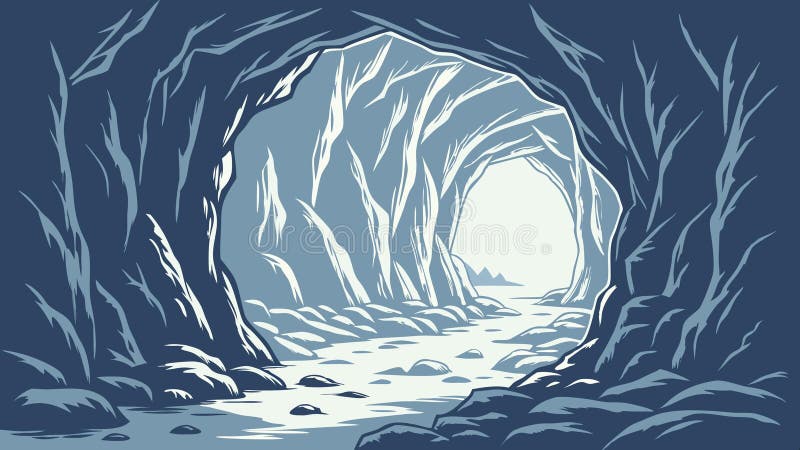 Mysterious Cave Pathway Stock Illustrations – 638 Mysterious Cave ...
