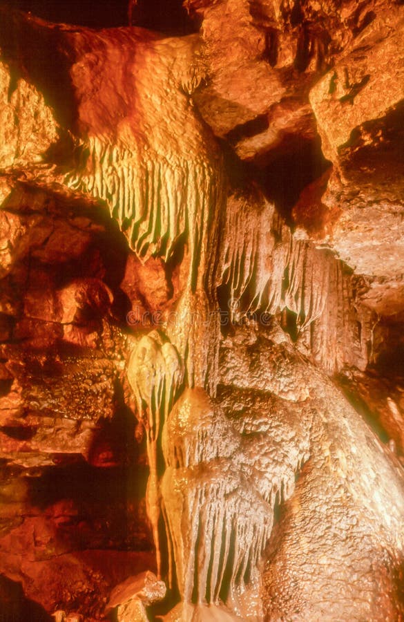 Cave formations stock photo. Image of erosion, minerals - 68494282