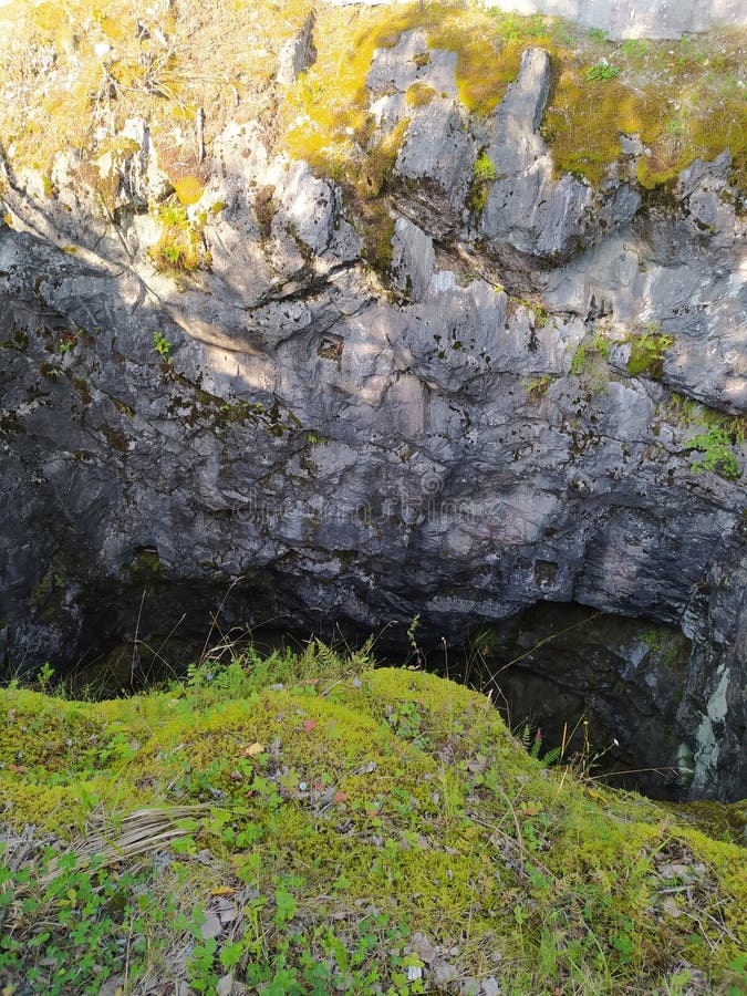 Cave stock photo. Image of geology, soil, woodland, green - 202629110