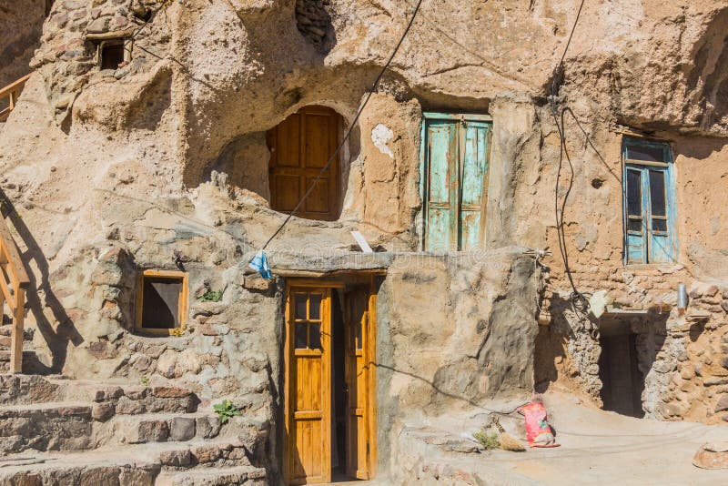 Cave House of Kandovan Village, Ir Stock Image - Image of village ...