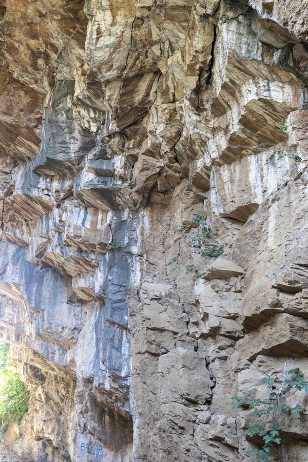 Cave Interior, Rock Wall Texture. Natural Rock, Mineral Formations ...