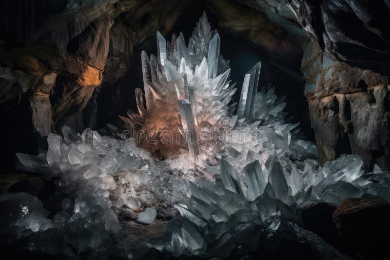 Cave with Intricate and Delicate Crystal Formations, Making it a ...