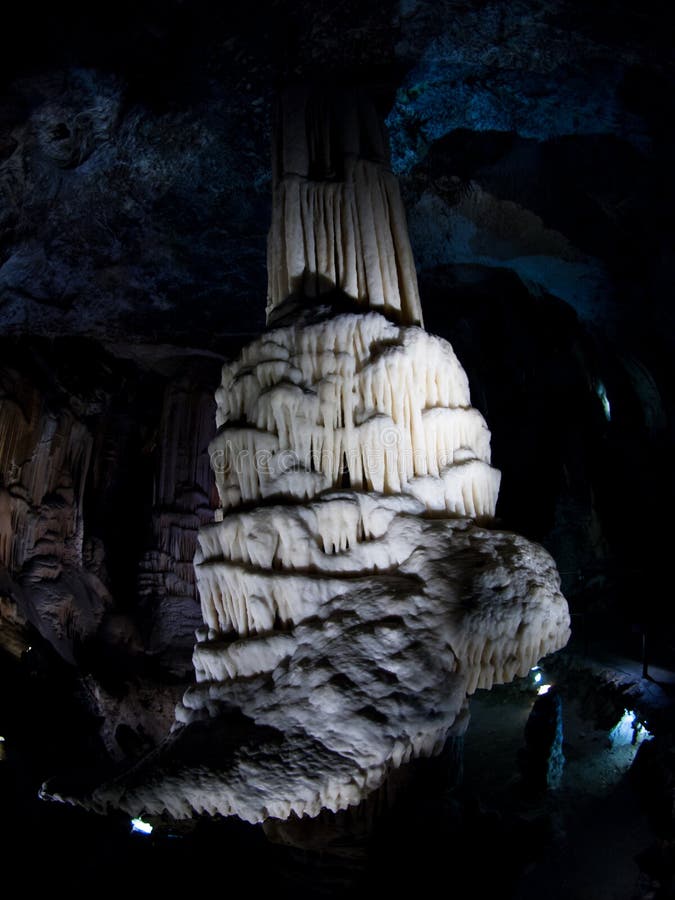 Cave karst features stock image. Image of cavern, oudtshoorn - 57840935