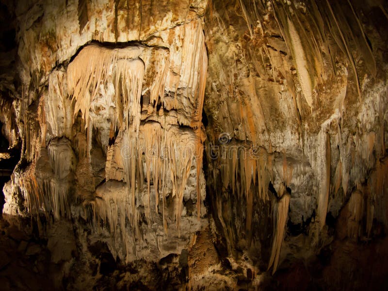 Cave karst features stock photo. Image of history, postojna - 57695090