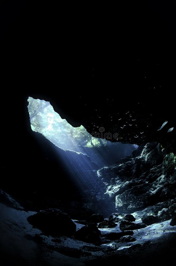 Cave Light stock photo. Image of underwater, devils, clearwater - 88502592