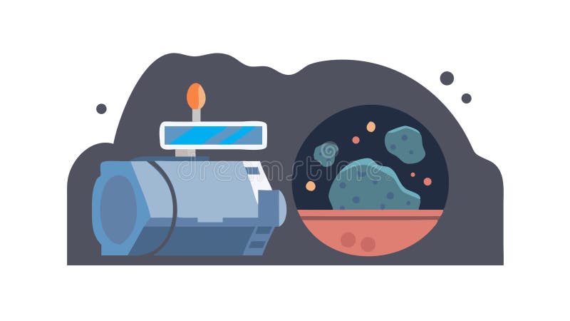 Cave Research Exploration, Geological Discovery, Vector Design ...