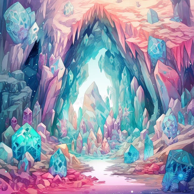 Fictional Crystals Stock Illustrations – 119 Fictional Crystals Stock ...