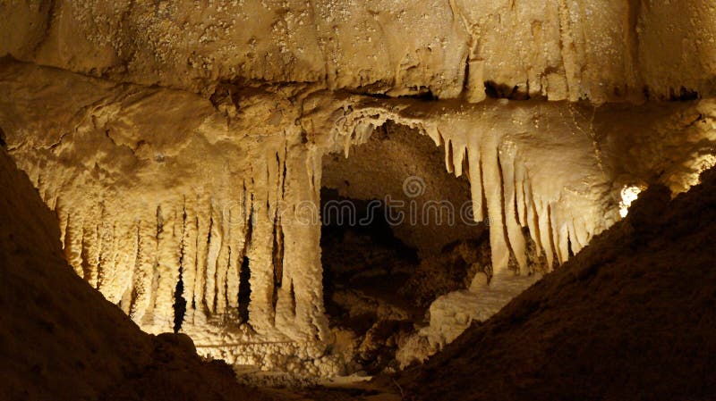 Scenery from the Inside of a Cave Stock Image - Image of darkness ...