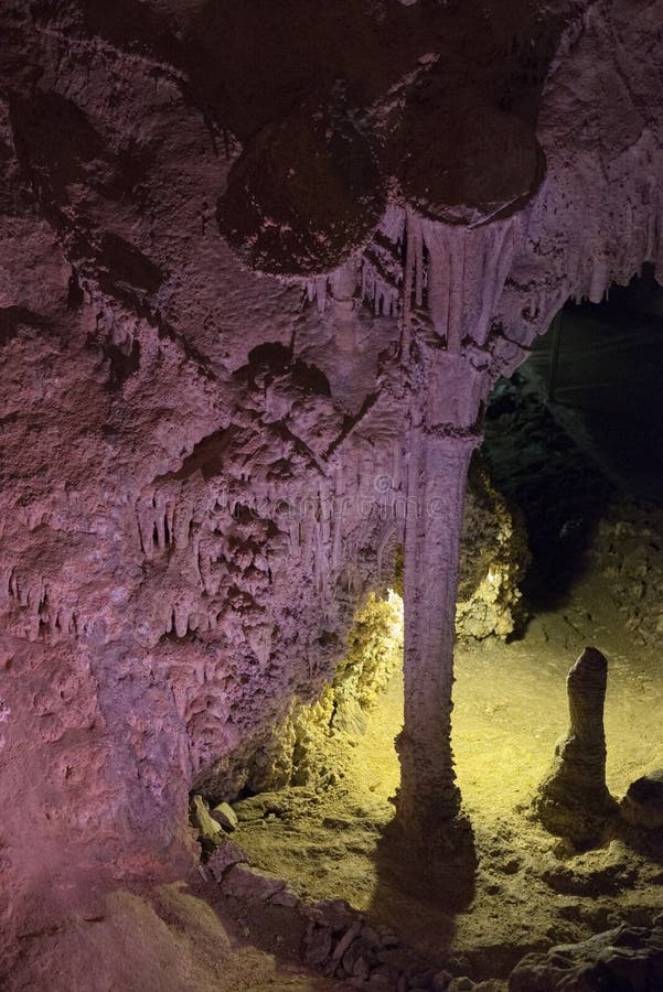 Cave Shield Formation stock photo. Image of park, caves - 57831920