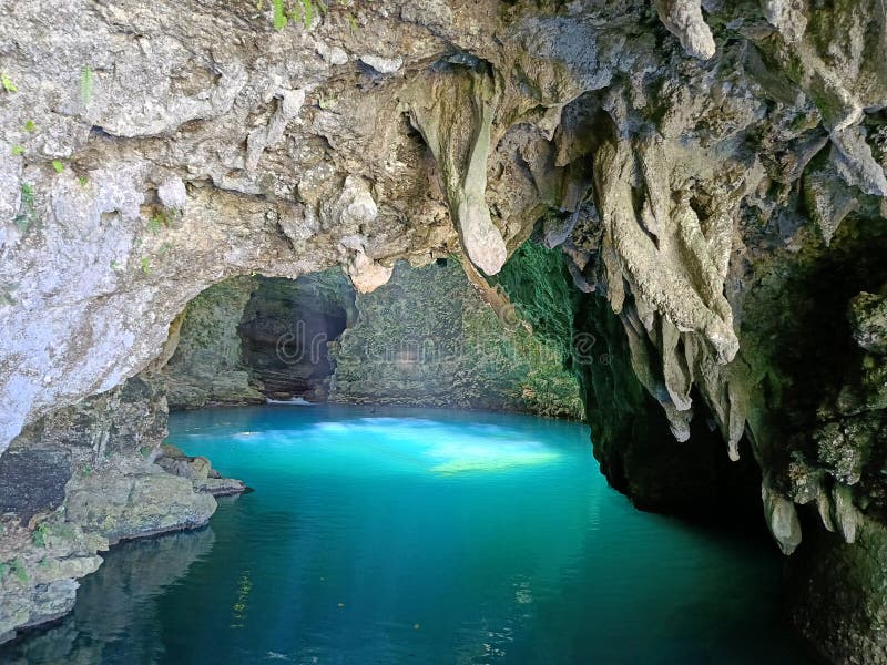 Cave of the Springs stock photo. Image of cave, stalactite - 369791318