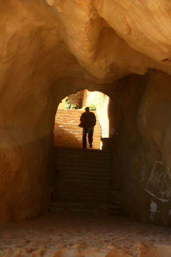 Cave exit 2 stock photo. Image of darkness, scene, rough - 2574206