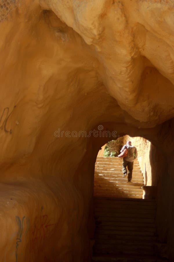 Cave stairs stock photo. Image of access, stairs, rock - 686642