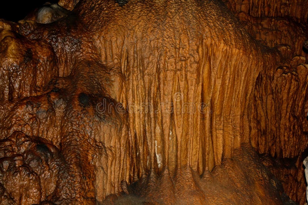 Cave stalactities stock photo. Image of park, long, dark - 71575568