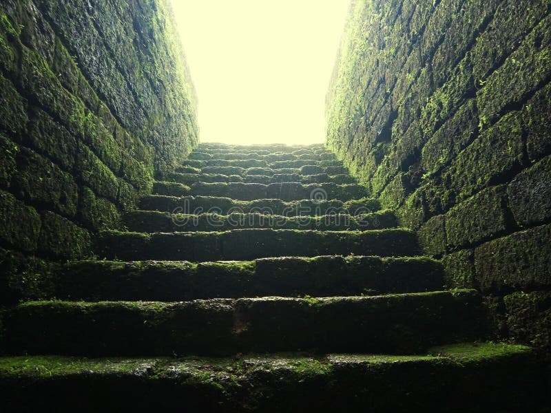 Cave steps stock image. Image of mirjanport, cave, entrance - 122359493