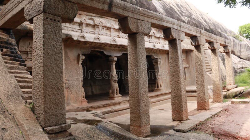 Stone Hall with the Windows and Arches Inside Central Asian Ancient ...