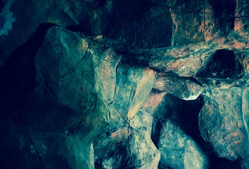 Cave Dim Stone Texture.Underground Landscape of Stalactites Alanya ...