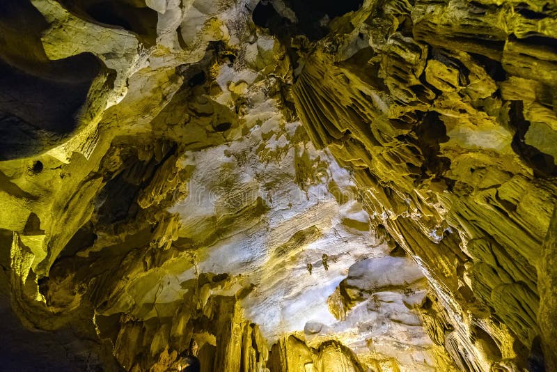 Cave texture background stock image. Image of wall, limestone - 79760447