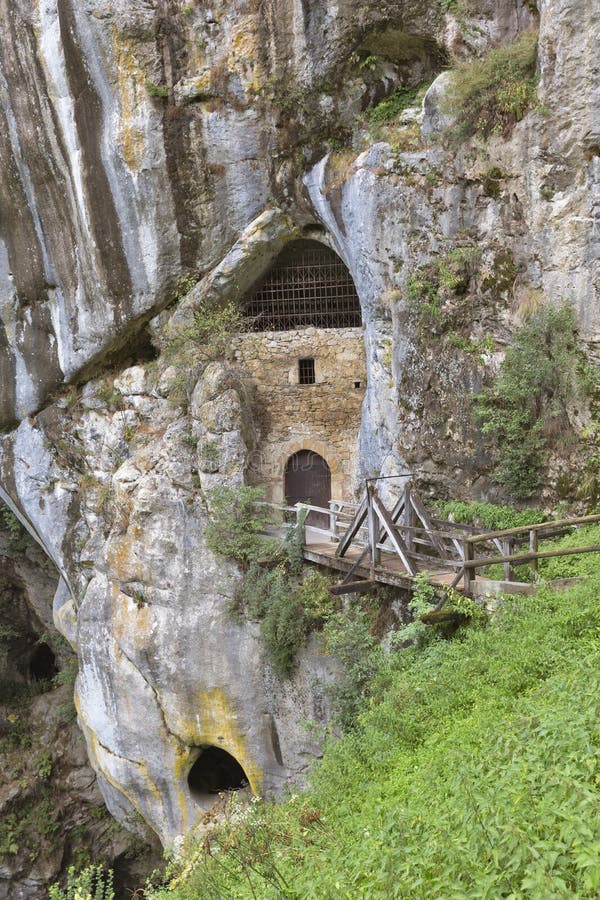 Predjama Castle Interior. Postojna Cave, Slovenia. Stock Photo - Image ...
