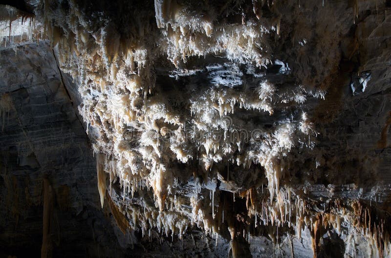 Cave wall stock photo. Image of dark, geology, natural - 11865068