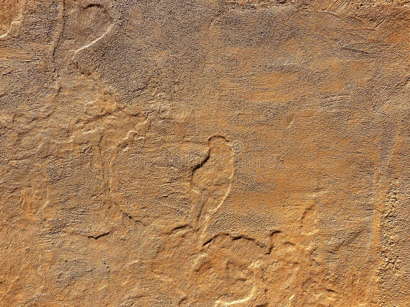 Cave Wall Rock Formation Weathered Red Rock Surface Close Up View Stock ...