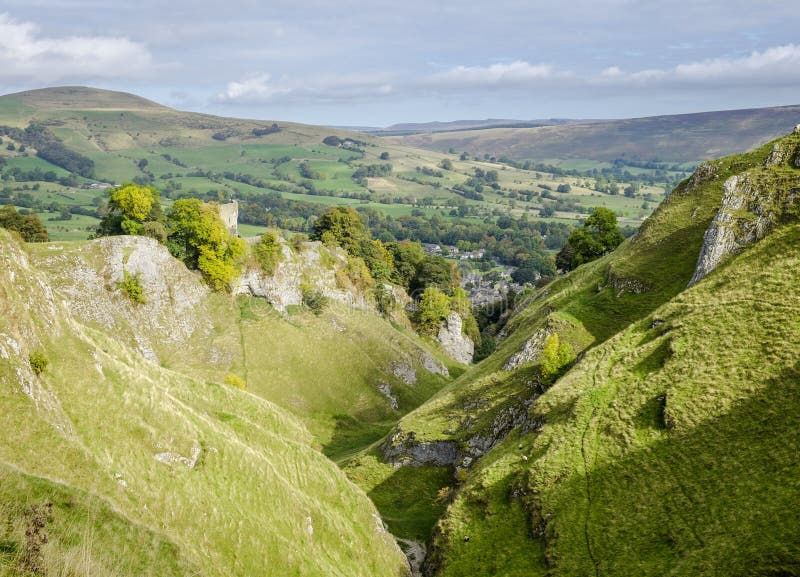Cavedale from Above stock photo. Image of landscape - 200602592