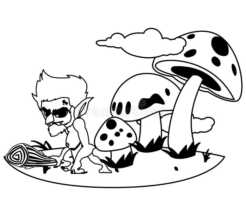 Caveman Gnome Stock Illustrations – 271 Caveman Gnome Stock ...