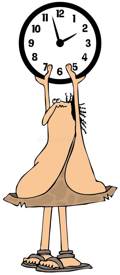 Caveman Clock Stock Illustrations – 6 Caveman Clock Stock Illustrations ...