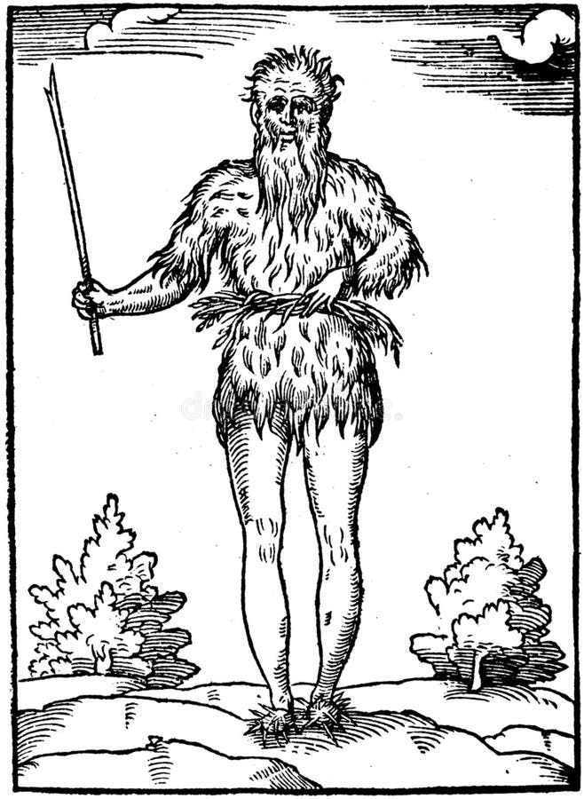 Caveman holding stick stock photo. Image of holding, male - 83052932