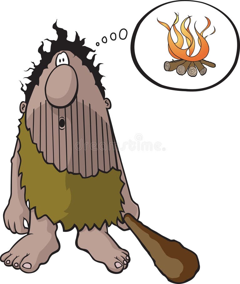 Caveman Fire Stock Illustrations – 1,735 Caveman Fire Stock ...