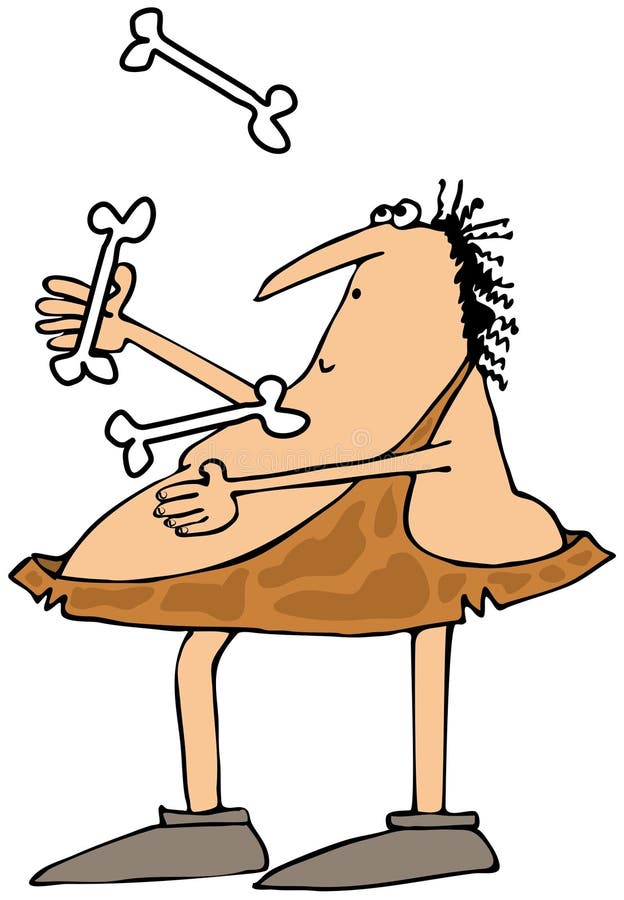 Caveman Juggling Stock Illustrations – 1 Caveman Juggling Stock ...