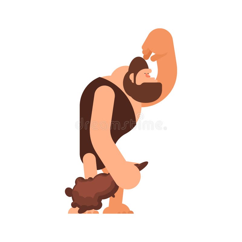 Caveman Thinking Stock Illustrations – 68 Caveman Thinking Stock ...