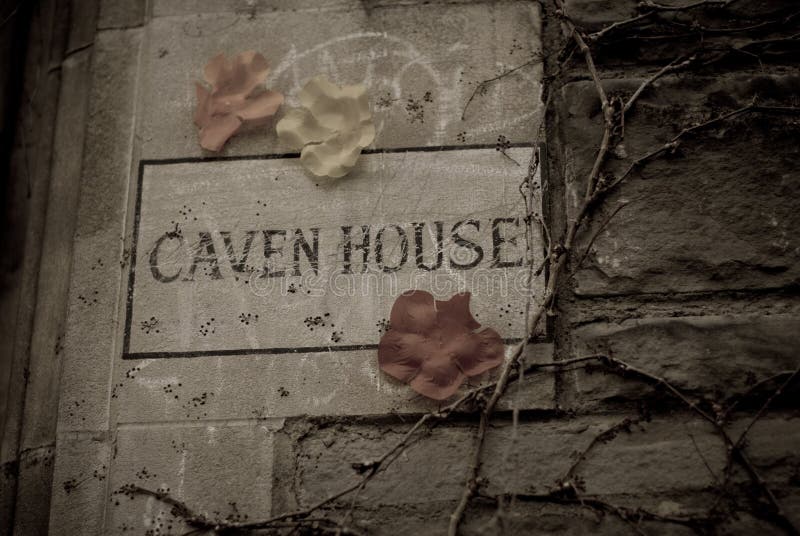 Caven house stock image. Image of sign, house, entrance - 4972877