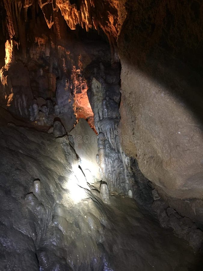 Cavern stock image. Image of water, muddy, rocks, awesome - 158122491