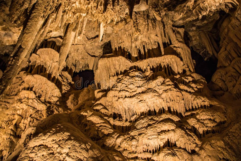 Cavern Formations 2 stock photo. Image of formation - 228836524