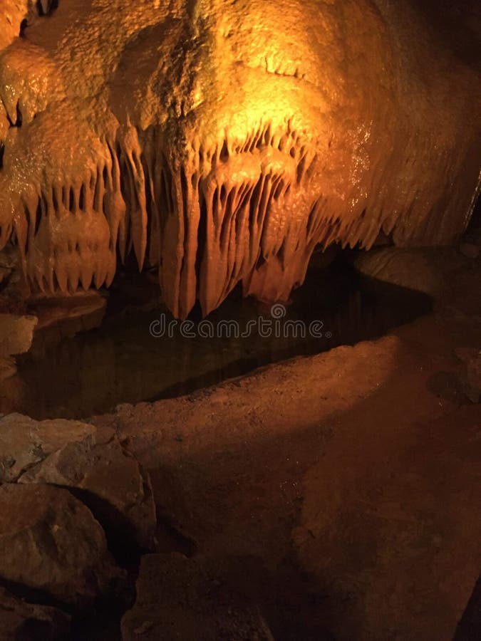 Cavern stock photo. Image of water, awesome, rocks, cavern - 158122552