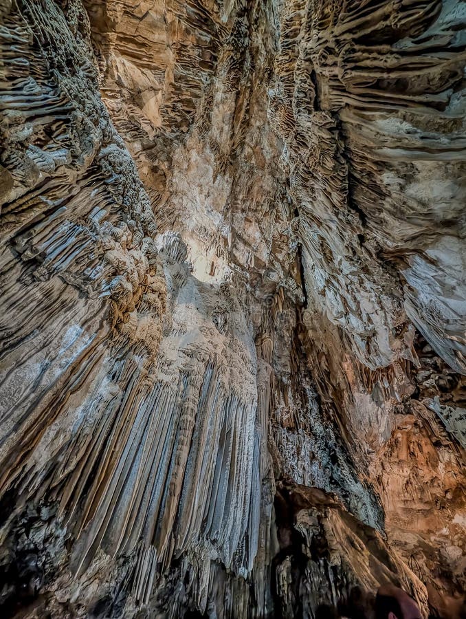 Cavern Scenes at Lake Shasta Caverns in Northern California Stock Image ...