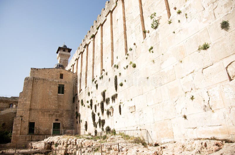 Caverna de Hebron Machpela foto de stock. Imagem de santo - 24853092
