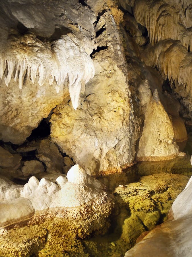 Caves Interior stock image. Image of cave, scenery, karst - 110940737