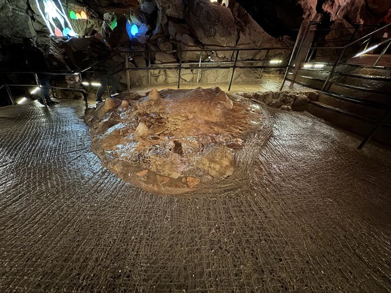The Caves at Cheddar Gorge stock image. Image of reflection - 385773413