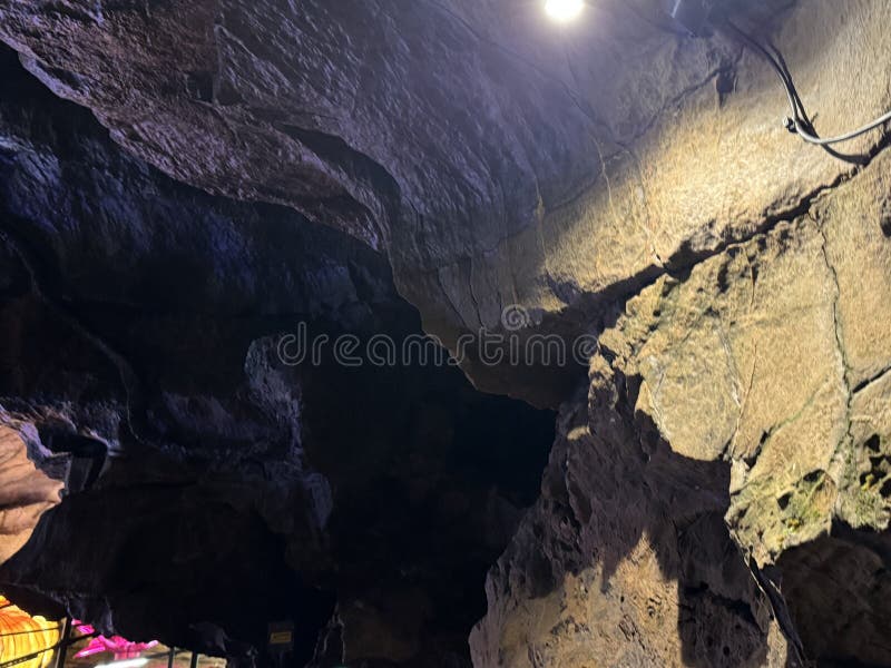 The Caves at Cheddar Gorge stock photo. Image of mineral - 385773538