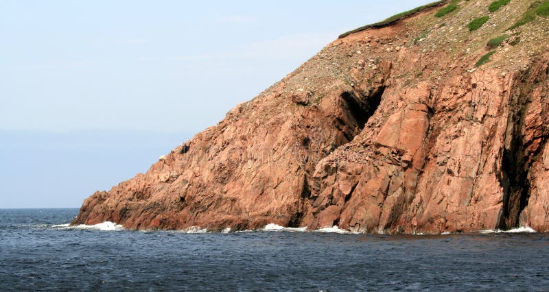 Caves and Cliffs at Ocean stock photo. Image of coastline - 3060936