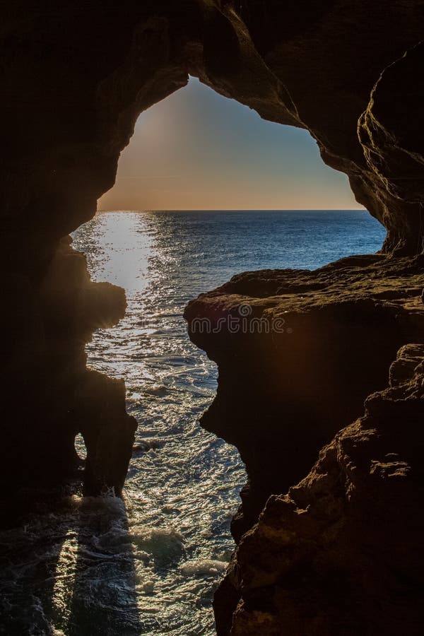 The Caves of Hercules in Cap Spartel in Morocco Stock Image - Image of ...