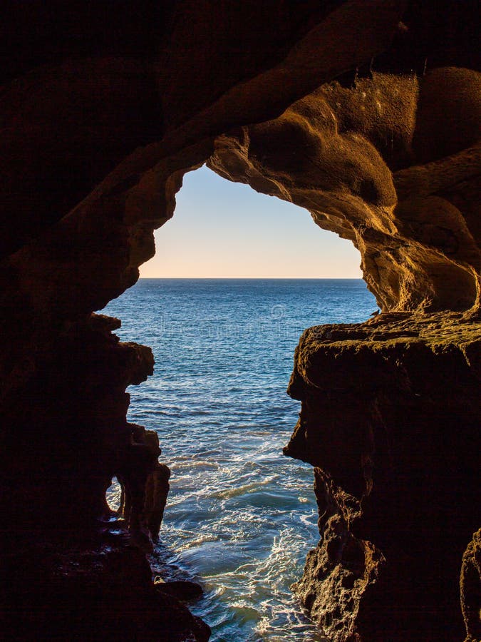 The Caves of Hercules in Cap Spartel in Morocco Stock Photo - Image of ...