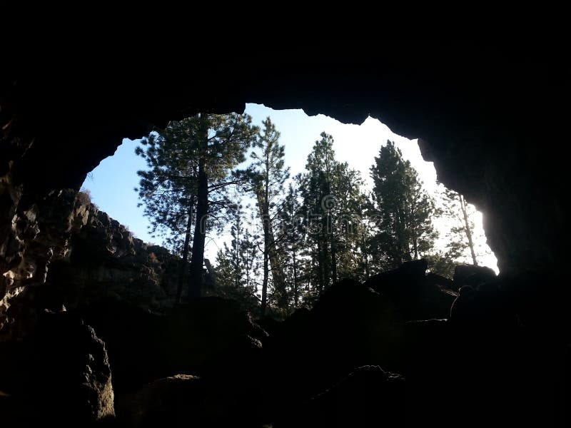 Caves stock photo. Image of oregon, caves, trees, looking - 71147836