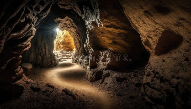 Caves Trails, Leading through Underground Caverns and Passages ...