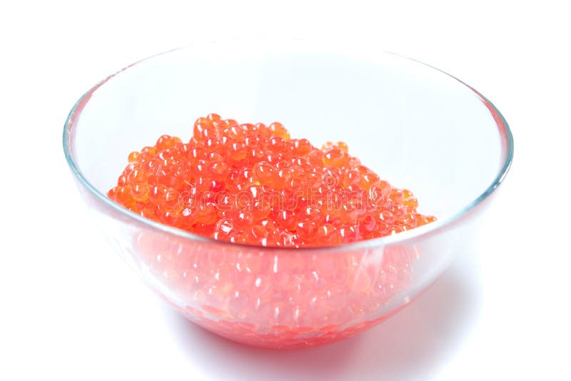 Caviale rosso immagine stock. Immagine di rinfrescamento - 7537703