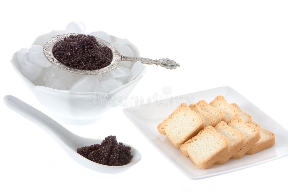 Caviar presentation stock photo. Image of romantic, romance - 15567836