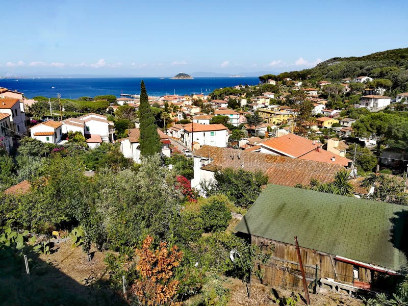 Cavo, Elba Island, Tuscany Italy Stock Photo - Image of beach ...